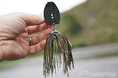 Donkey Slayer bladed jig review. Giant bladed vibrating jig fishing ...