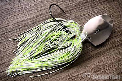 Donkey Slayer bladed jig review. Giant bladed vibrating jig fishing ...