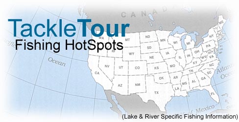 Fishing hot spots - US Lake & River fishing information